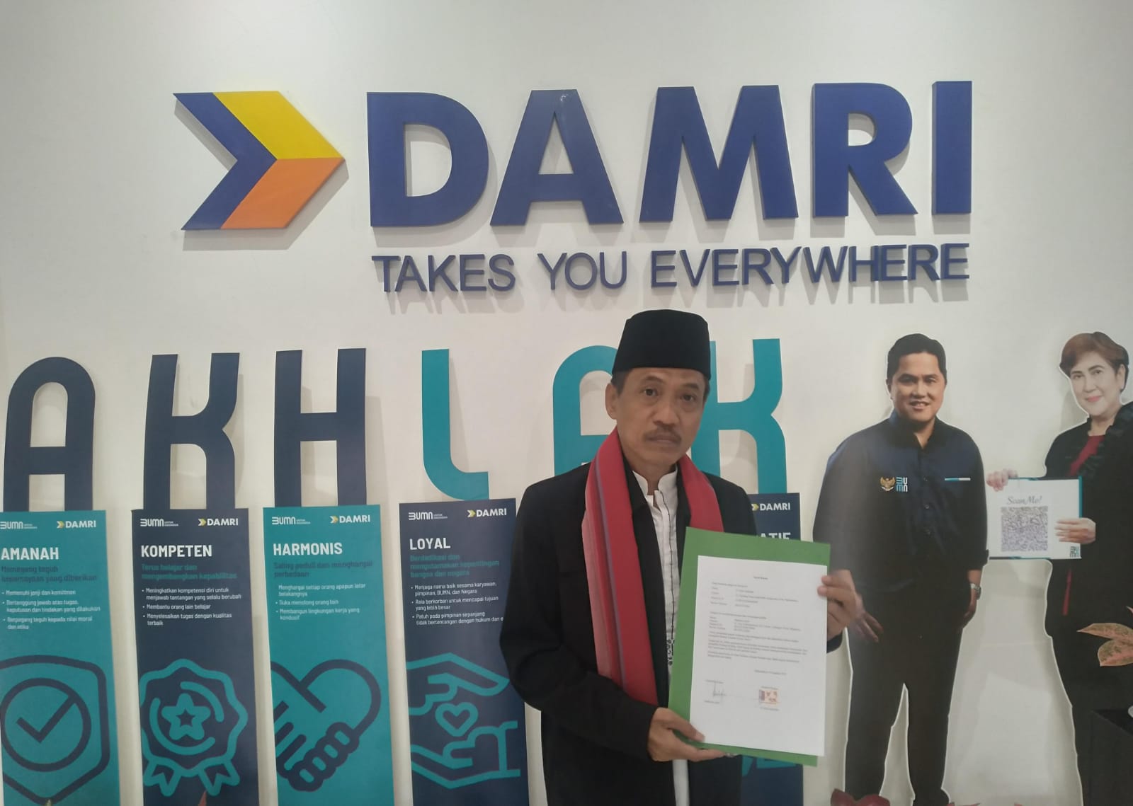 Jalih Pitoeng Datangi Kantor Pusat DAMRI Minta Erick Tohir Benahi Perum ...