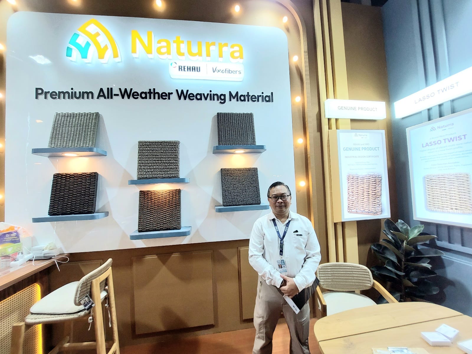 PT Rehau Indonesia Tampilkan Inovasi Furnitur Berbahan Polimer di IFEX 2025 - Kompasindo TV